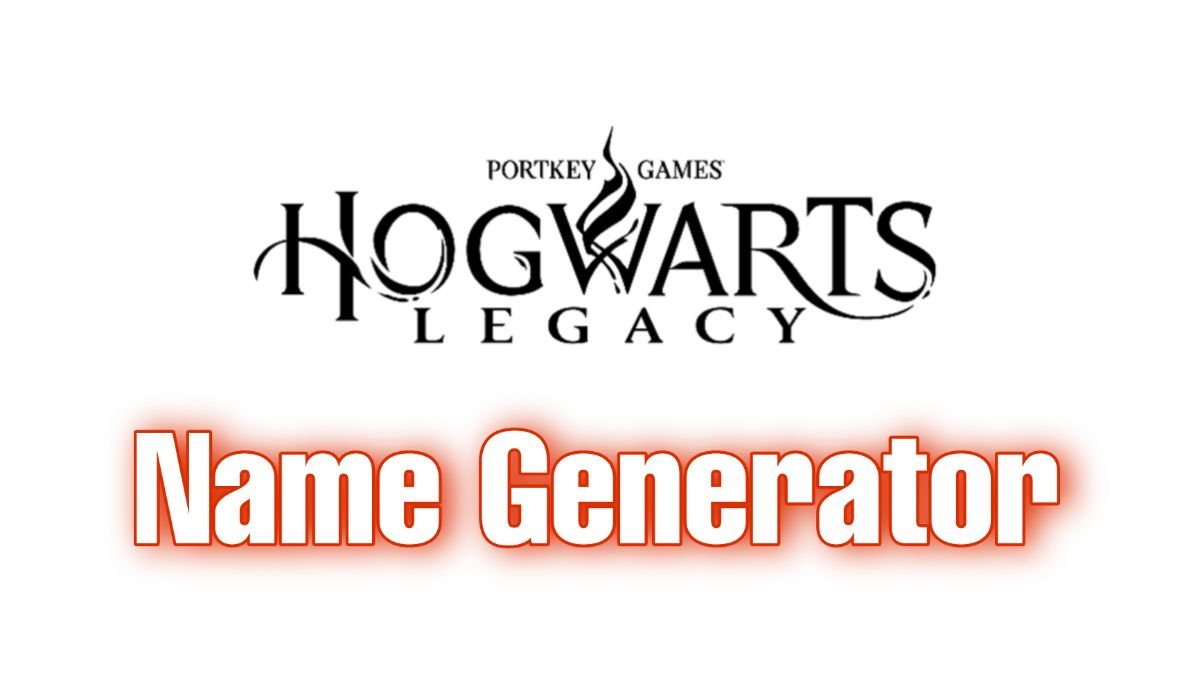 Hogwarts Legacy Name Generator | Create Magical Wizard Names
